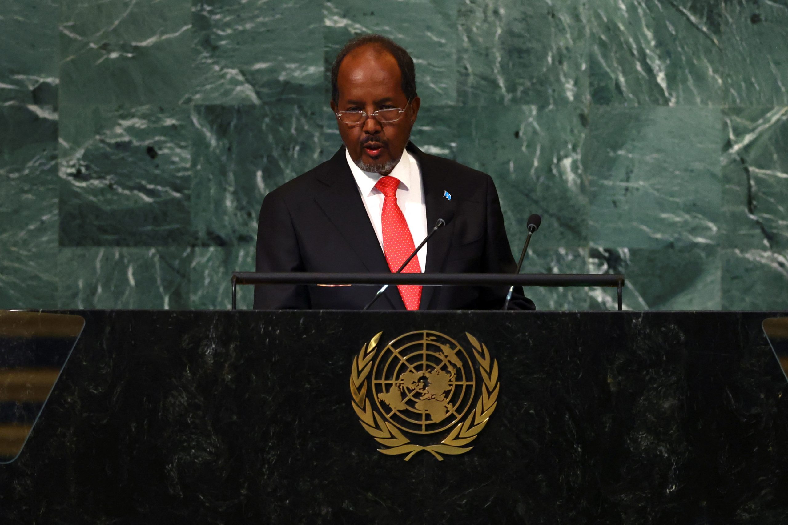 Afar qodob oo madaxweyne Xasan Sheekh uu caalamka hordhigay khudbaddii QM