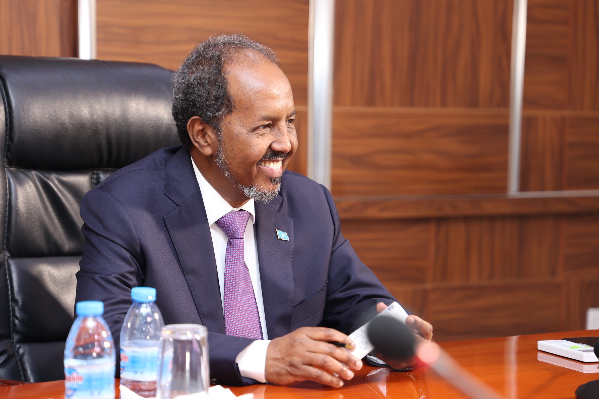 Dowladda MAREYKANKA oo hal mid ku ammaantay madaxweyne Xasan Sheekh