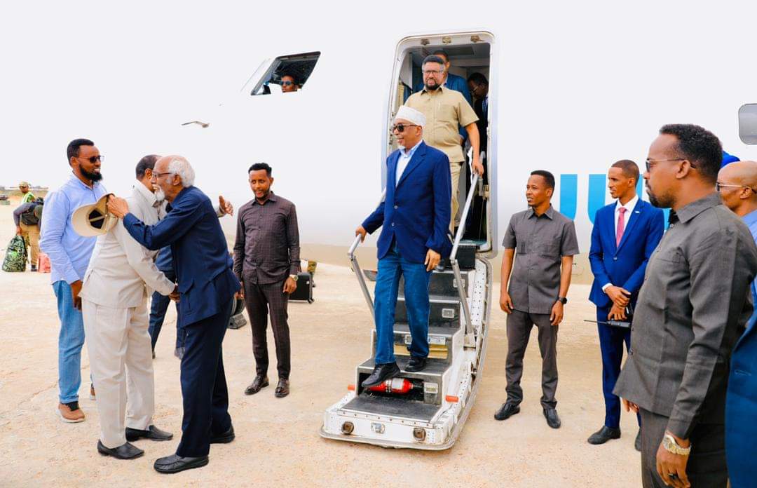 Siyaasiyiinta mucaaradka Koonfur Galbeed oo gaaray Dhuusamareeb + Sawirro | Caasimada Online