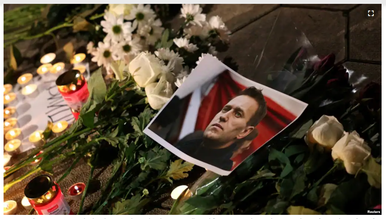 PUTIN oo lagu eedeeyay geerida hoggaamiyihii mucaaradka Ruushka ...