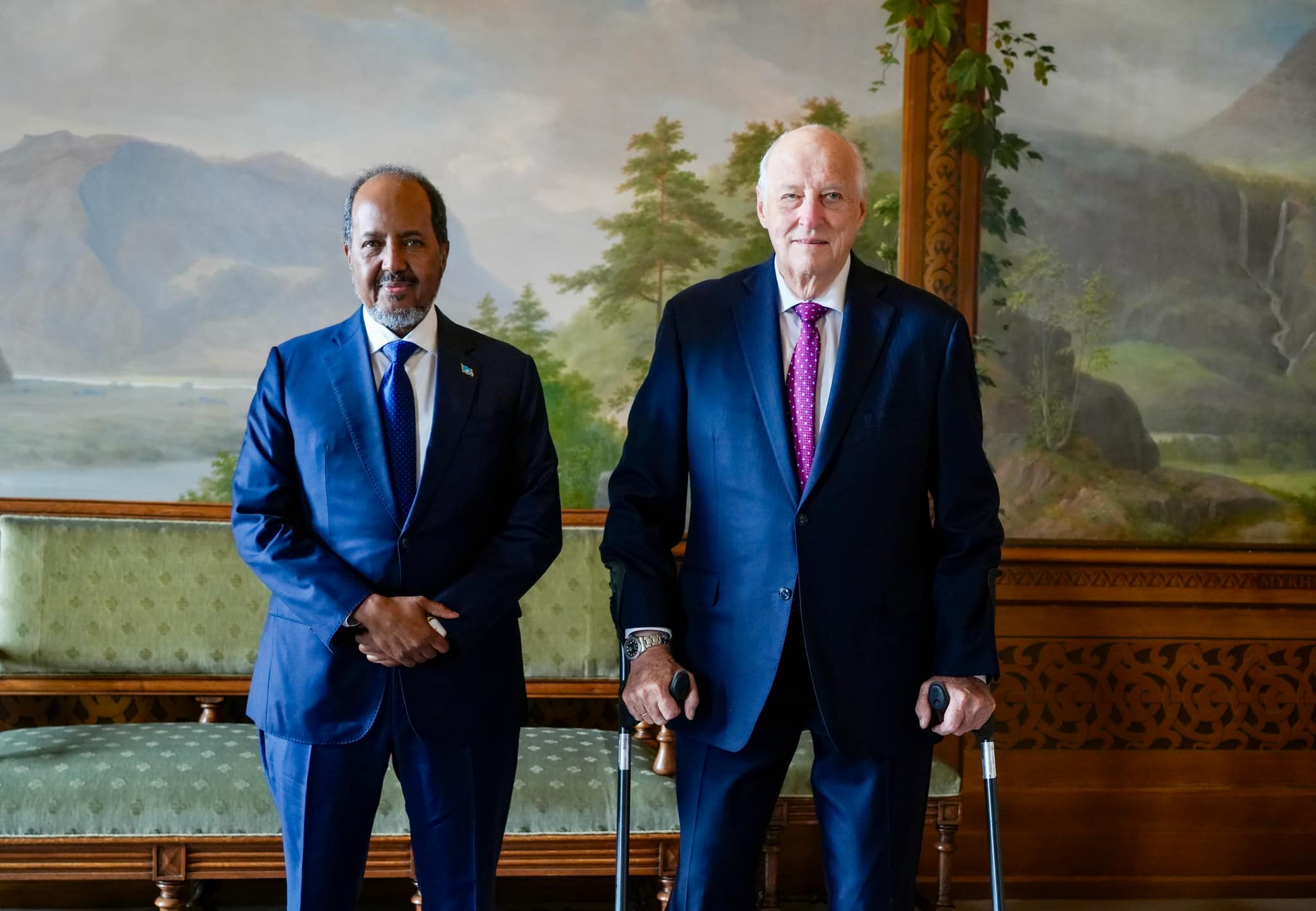 Maxaa looga hadlay kulanka madaxweyne Xasan iyo boqorka Norway ... Maxaa looga hadlay kulanka madaxweyne Xasan iyo boqorka Norway ...