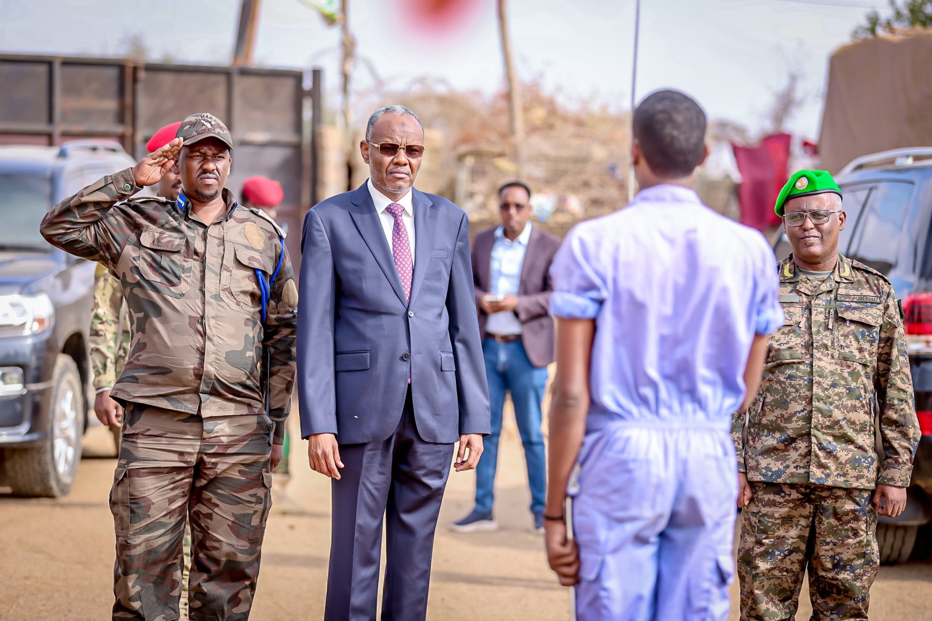 Itoobiya oo ciidankii ugu badnaa u tababareysa Koonfur Galbeed + Sawirro | Caasimada Online