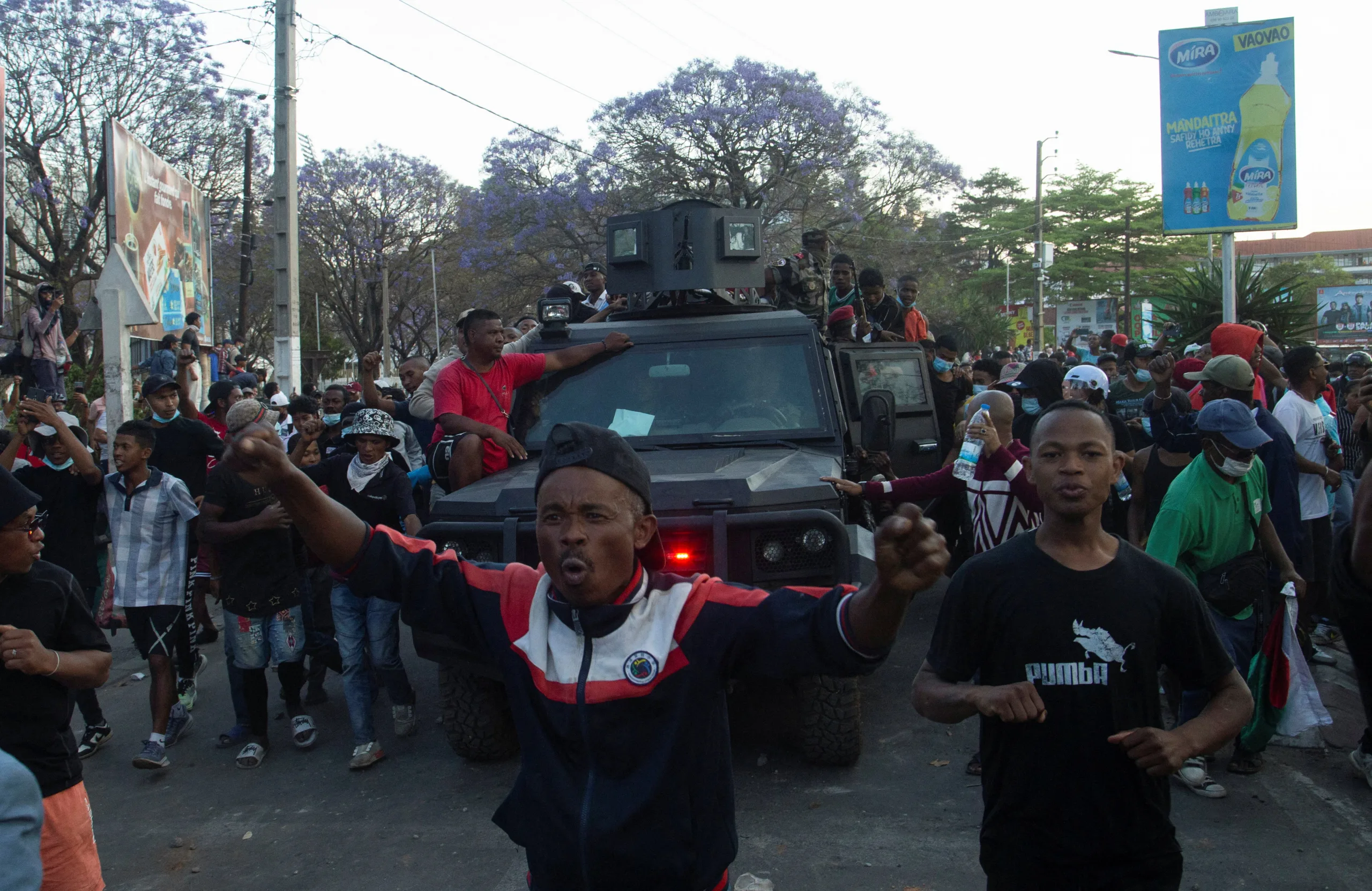 Madagascar President says coup attempt underway