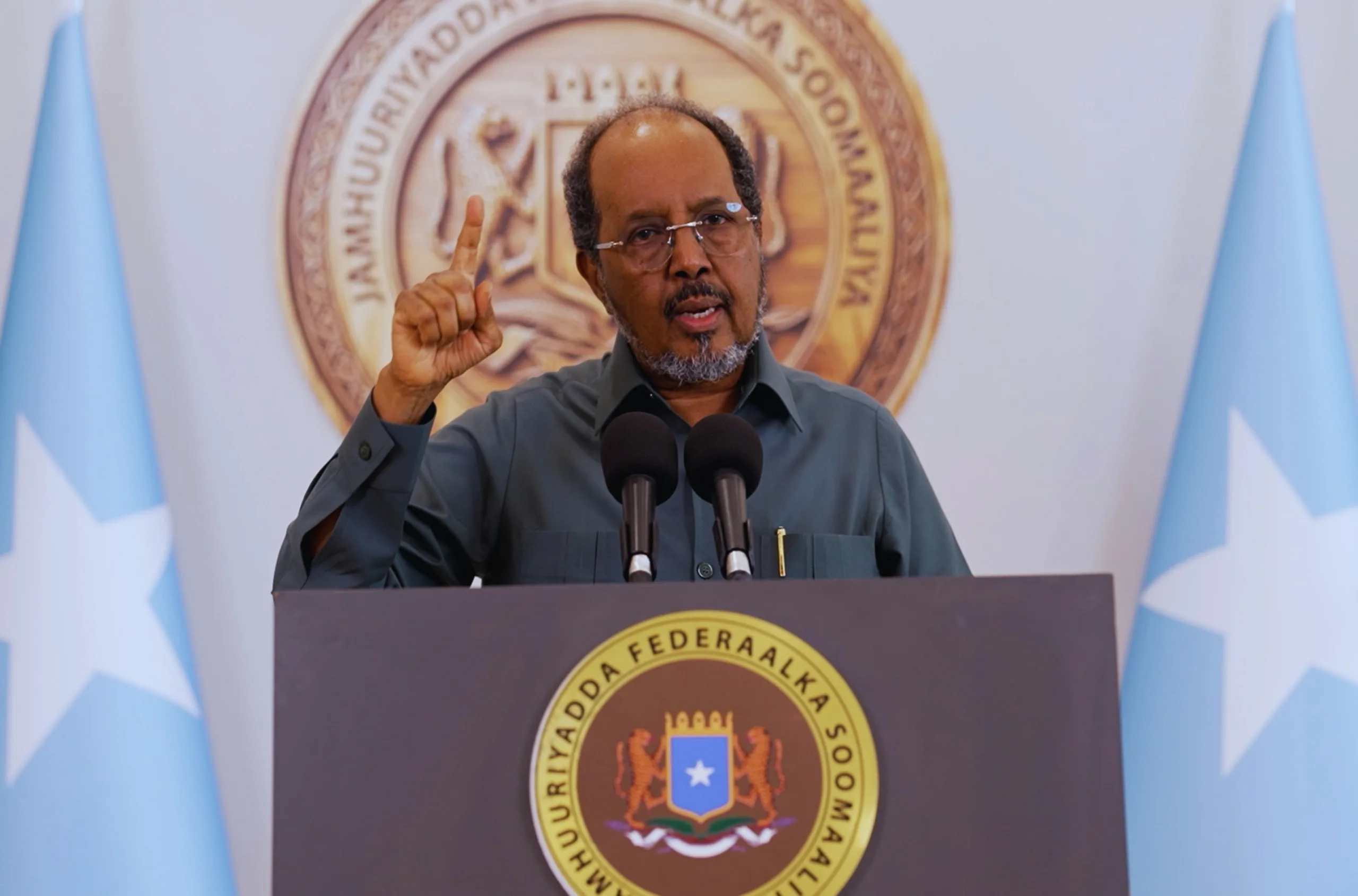 Hassan Sheikh says opposition protest meant to disrupt Somalia
